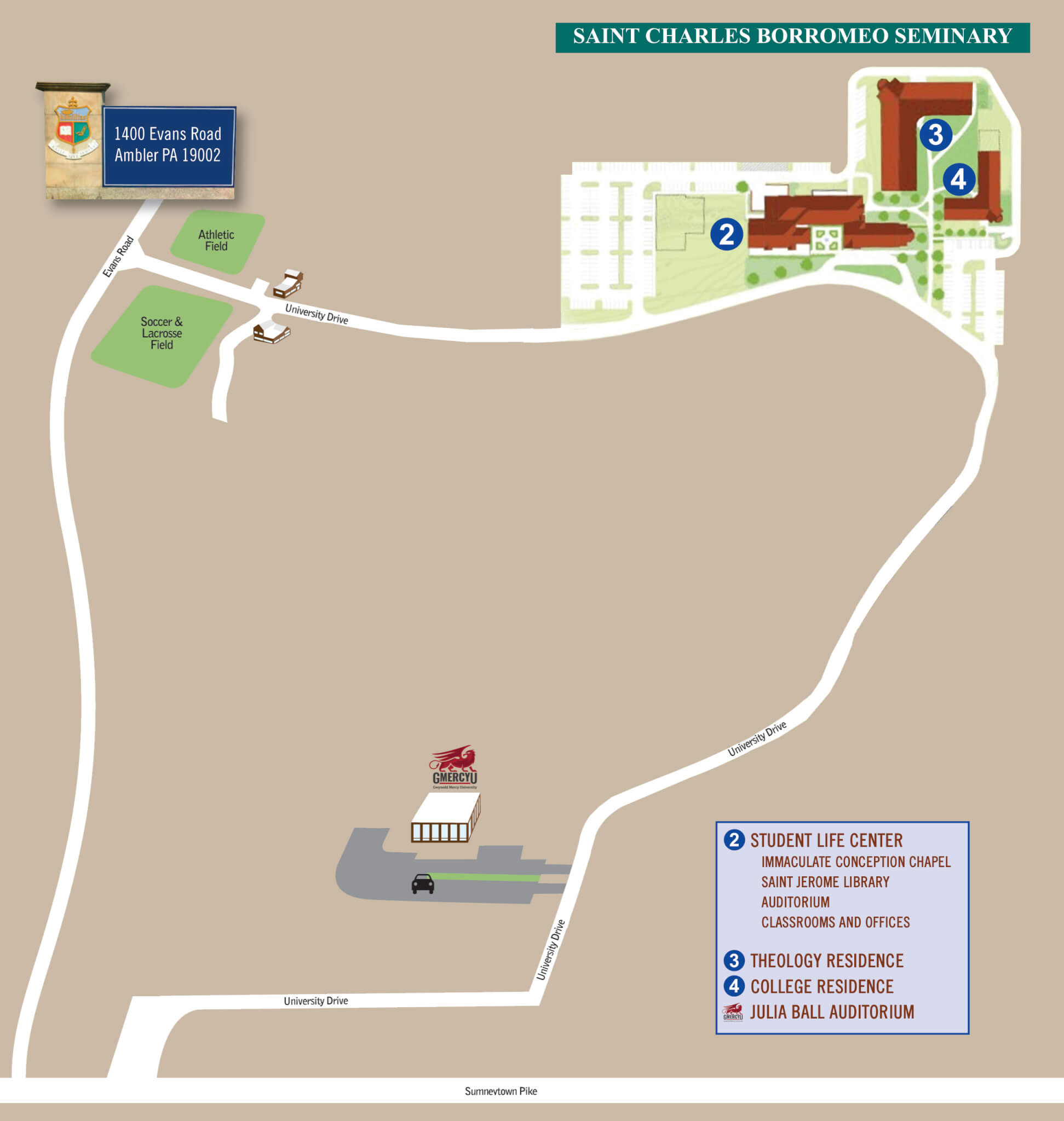 Contact – Saint Charles Borromeo Seminary