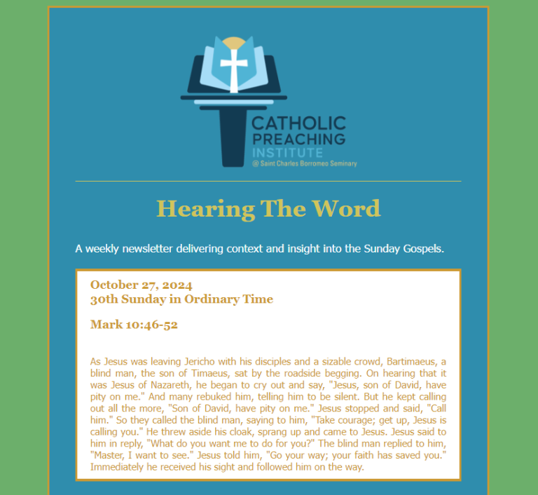 Commentary Series – Saint Charles Borromeo Seminary